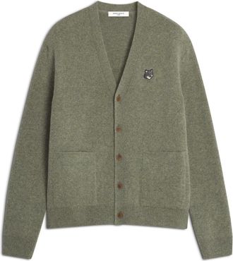 Maison Kitsun&eacute; Herren, Strickwaren, Gr&uuml;n, XLGr&ouml;&szlig;e