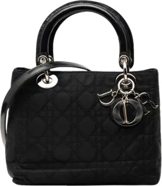 Dior Pre-owned Lady Dior - Femme - Pre-owned - Noir - Taille: ONE Size