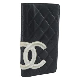 Chanel Pre-owned Vintage Long Wallet - - Pre-owned - Damen - Schwarzk - ONE SIZE