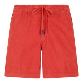 Slowear Slowear, Homme, Shorts, Rouge, Taille: W32 Bermuda Regular Fit In Velvet