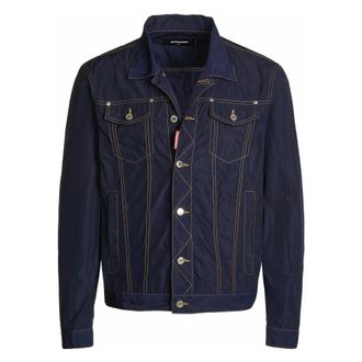 Dsquared2 Denim Jacket - - Jackets - Herren - Blau - L