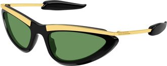 Bottega Veneta Femme, Accessoires, Noir, Taille: 58 MM Prisma Cat Eye Lunettes de soleil