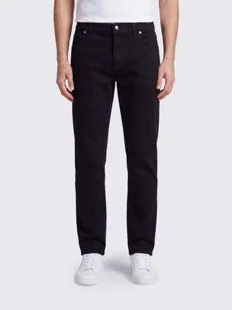 Dolce & Gabbana Jean skinny slim fit taille mi-haute en denim stretch avec plaque logo
