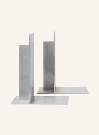 Ferm Living Ferm Living 2er-Set Buchst&uuml;tzen Lager silber