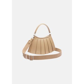 Lacoste Sac Lenglen en cuir - beige