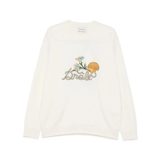 Dr&ocirc;le de Monsieur Shell Sweater - - Knitwear - Herren - Wei&szlig; - XL