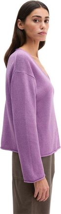 Marc O'Polo Strickpullover aus Organic Cotton-Leinen-Mix