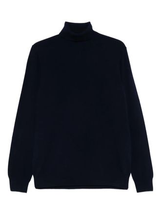 Della Ciana pull à col roulé - Bleu