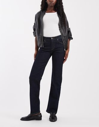 Lee jean bootcut d&eacute;lavage fonc&eacute;-Bleu