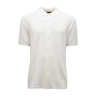 Daniele Fiesoli 2086 Strickshirt - - Tops - Herren - Wei&szlig; - 2XL