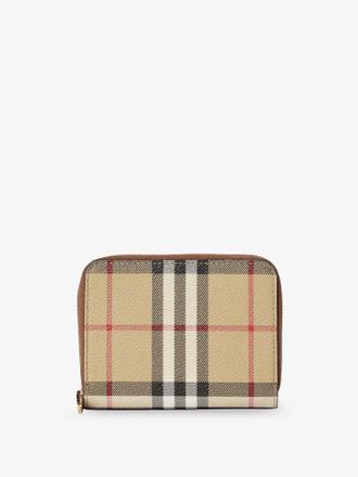 Burberry Coated canvas with Check pattern - BURBERRY - gender_Woman