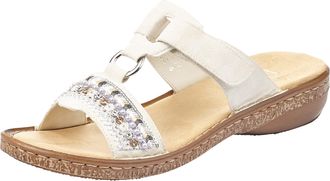 Rieker Morelia Womens Sequin Sandals 41 EU EIS