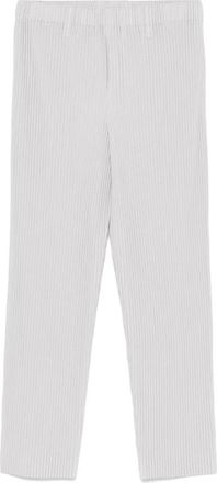 Issey Miyake Homme, Pantalons, Gris, Taille: M Straight Pantalons