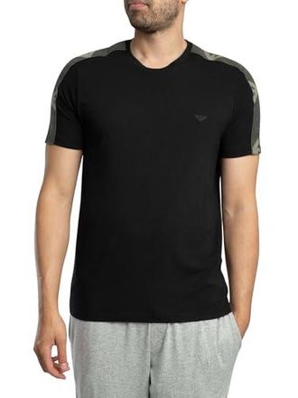 Emporio Armani S/Sleeve T-Shirt, Noir, L Homme
