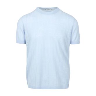 Paolo Pecora Paolo Pecora T-Shirts und Polos Hellblau - - Knitwear - Herren - Blau - 2XL