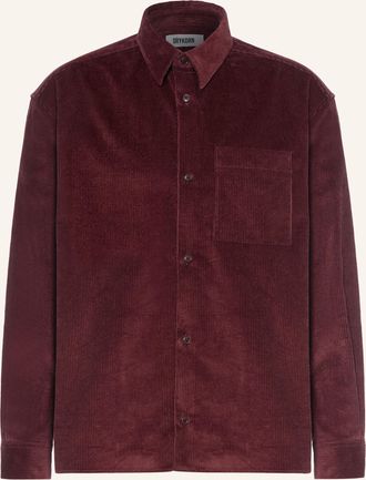 Drykorn Drykorn Cordhemd Baunt Comfort Fit rot