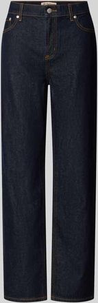 Barbour Straight Fit Jeans mit dunkler Rinse-Waschung