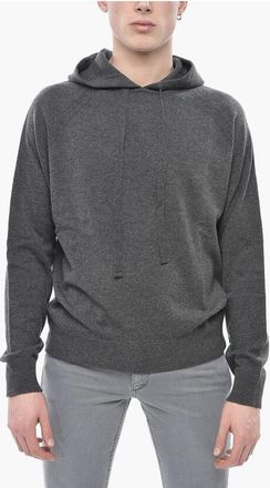 Paolo Pecora Virgin Wool Hooded Sweater size 3xl