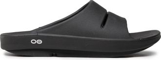 Oofos Pantoletten OOfos Ooahh Schwarz
