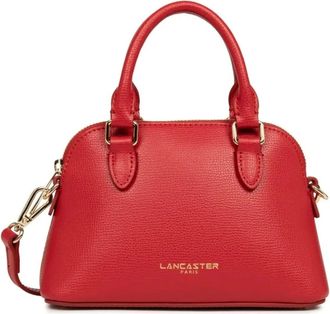 Lancaster Femme, Sacs, Rouge, Taille: ONE Size Sac demi lune Zipp&eacute; S Sierra Jia
