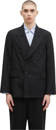 Our Legacy Blazer DB d&eacute;structur&eacute; - Homme - Vestes - Bleu - Taille: M