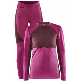 Craft Damen Unterw&auml;sche Set CORE WOOL MIX SET W