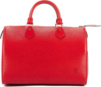 Louis Vuitton Crossbody Bags - Speedy 30 - Gr. unisize - in Rot - f&uuml;r Damen