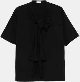 Dries Van Noten Homme, Tops, Noir, Taille: XL T-shirt Heso 3603