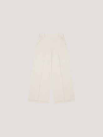 Circolo 1901 Wide leg trousers Sugar 680 / 38