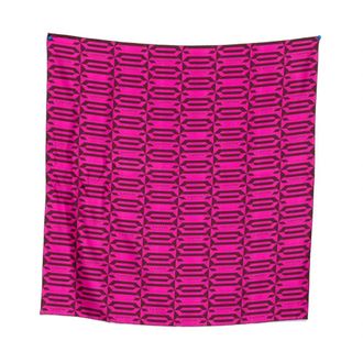 Lanvin Rosa Geometrisches Seidentuch - - Accessories - Damen - Mehrfarbig - ONE SIZE