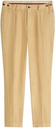 Tommy Hilfiger Pantalon chino New York Label en lin