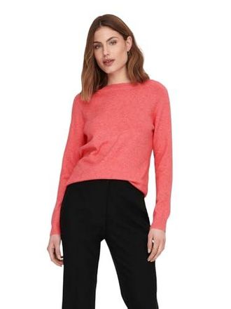 Only Pull en Maille ONLRICA Pull en Maille Sun Kissed Coral S Sun Kissed Coral S
