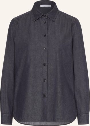 Max Mara Jeansbluse Molo blau
