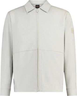 HUGO BOSS Homme, Vestes, Gris, Taille: XL Pe Twist Crew Neck SweaT-shirt