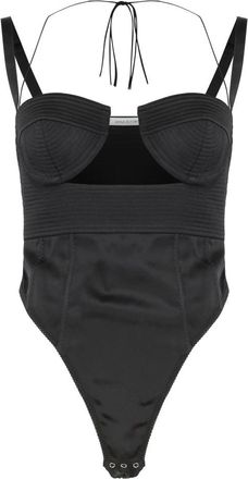 ANNA OCTOBER Femme, Tops, Noir, Taille: 40 FR Body en Satin