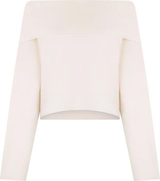 P.A.R.O.S.H. P.a.r.o.s.h., Femme, Pulls, Blanc, Taille: 42 FR Look Sweater