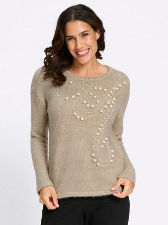 Witt Strickpullover Rundhals-Pullover Langarm Jersey