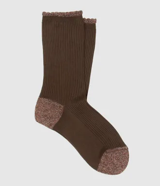 ANT45 Chaussettes Umea Brown
