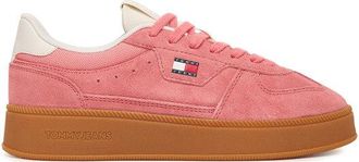 Tommy Jeans Sneakers The Greenwich Edge Max Suede EN0EN02989 Rosa