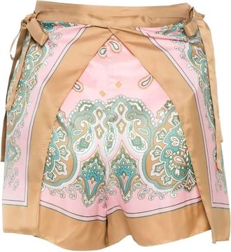 Pinko Pinko, Femme, Shorts, Multicolore, Taille: ONE Size Short Shorts