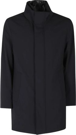 Montecore Aero Twill Coat - - Coats - Herren - Blau - 3XL