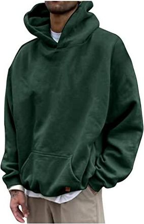 Generic Sweat a Capuche Homme Hooded Sweatshirt Sweatshirt &agrave; Capuche Homme avec Broderie, Style Hip-Hop D&eacute;contract&eacute; pour Un Look Europ&eacute;en