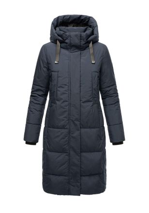Marikoo Winterjacke MARIKOO LARYAA XVI, Damen, Gr. XXL, blau (navy), Obermaterial: 100% Polyester; Innenseite: 100% Polyester; Futter: 100% Polyester, Jacken 