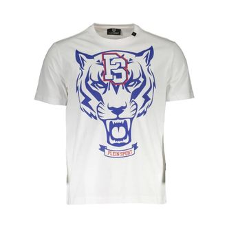 Plein Sport Tiger Head Graphic Tee - - Sport - Herren - Wei&szlig; - M