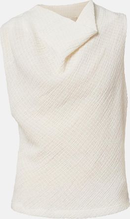 Vince Top drap&eacute; en maille