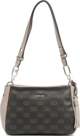 Liu Jo Femme, Sacs, Brun, Taille: ONE Size Sac Bandouli&egrave;re Polyvalent avec D&eacute;tail Pompon