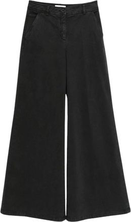 Via Masini 80 Weite Hose - - Trousers - Damen - Schwarzk - XS