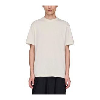 adidas T-Shirt Regular Manches Courtes - Homme - Tops - Blanc - Taille: S