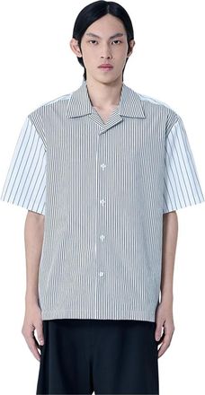 Jil Sander Homme, Chemises, Blanc, Taille: XL Boxy Fit Short Sleeve Shirt