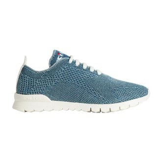 Kiton Cotton Fit Sneakers - - Shoes - Damen - Blau - 39 EU